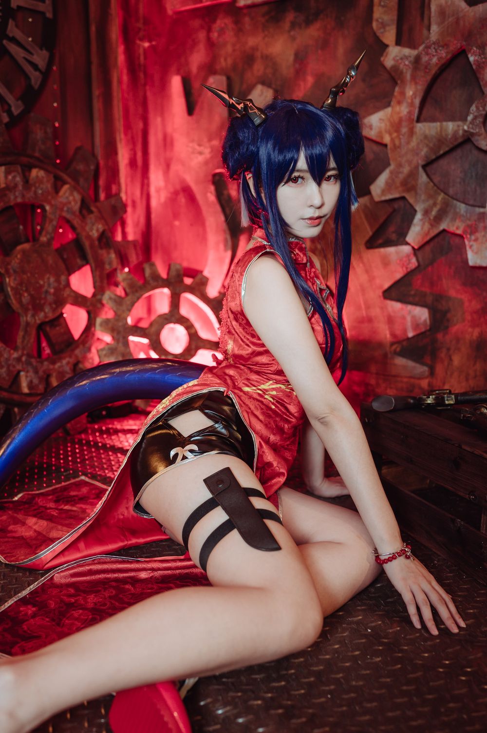 明日方舟 陳 旗袍 cosplay(〃∀〃) - smp030的創作 - 巴哈姆特