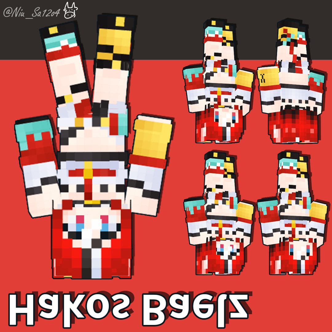 Minecraft Skin 】Hololive EN Council 理事會皮膚 - oaoa00b06的創作 - 巴哈姆特