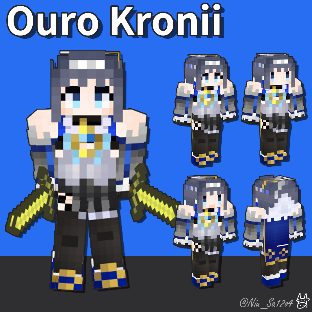 Minecraft Skin 】Hololive EN Council 理事會皮膚 - oaoa00b06的創作 - 巴哈姆特