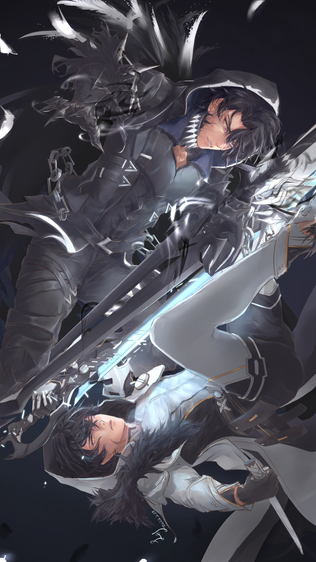 [Elsword] Raven Revenant & Furious Blade - keaidigou的創作 - 巴哈姆特
