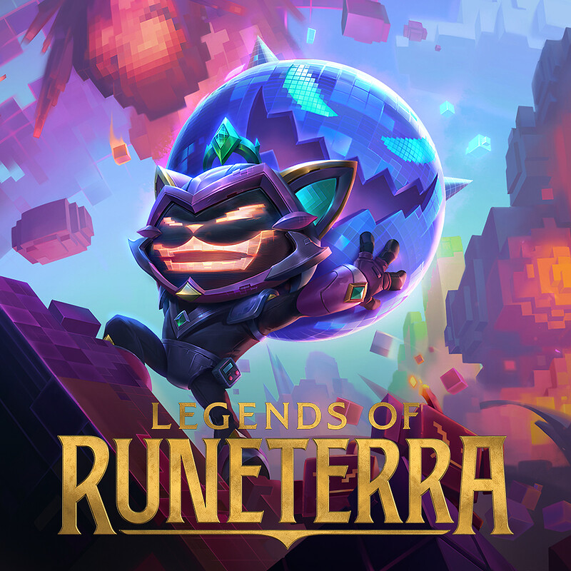 Runeterra-Battle Boss Ziggs 戰鬥魔王希格斯跟摺紙龍 - kyzylhum23的創作 - 巴哈姆特