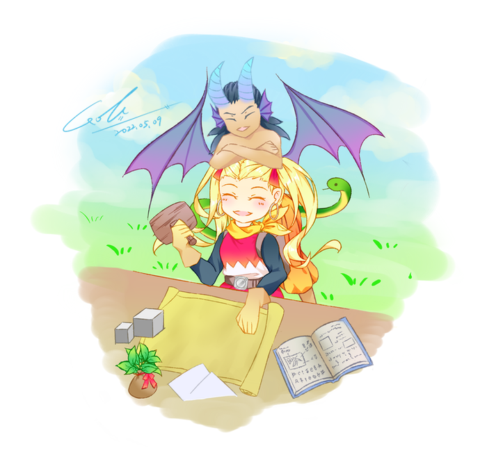 DQB2 - lf2753的創作 - 巴哈姆特