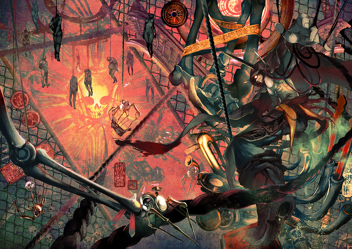 [達人專欄] 閻羅相：地獄諸殿諸神 - paparaya的創作 - 巴哈姆特