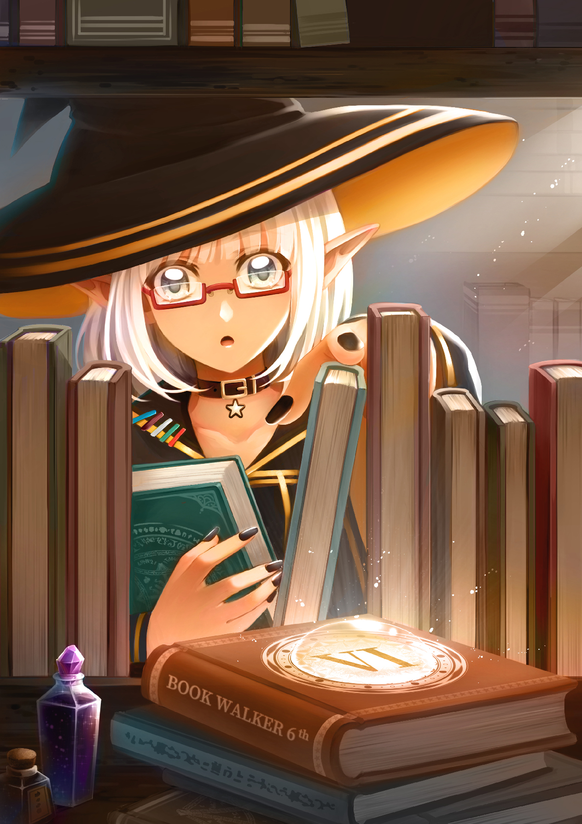 【BOOKWALKER】 6週年賀圖 - oa1015104的創作 - 巴哈姆特