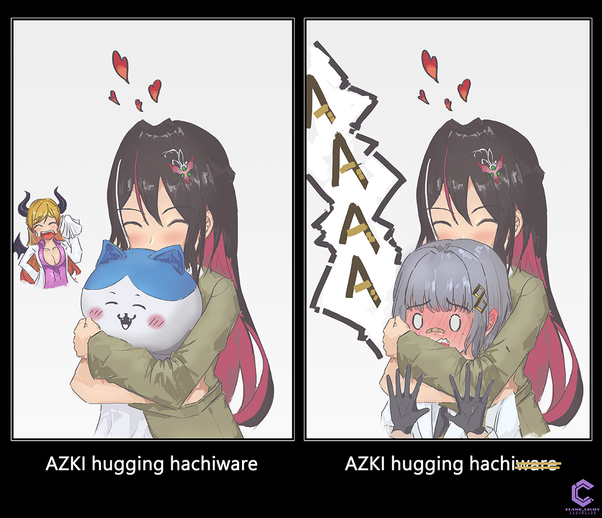 [達人專欄] 【落書き】Hachiware (? - harrypeter5的創作 - 巴哈姆特