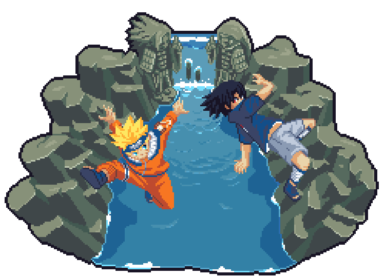 PIXELART-NARUTO - a250247的創作 - 巴哈姆特