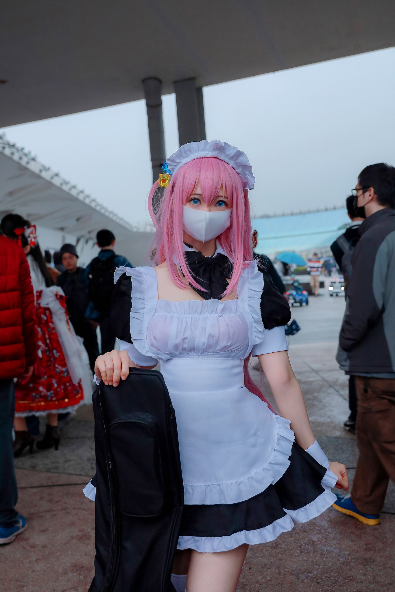 【COS】孤獨搖滾 小孤獨女僕裝~cosplay ぼっち・ざ・ろっく！後藤ひとり - ab12xx19的創作 - 巴哈姆特