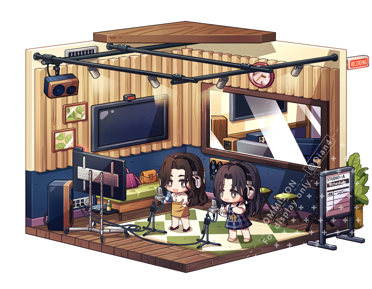 ｜插畫／驚喜包｜小小商店Plus-錄音室&古典煉金工坊 - chanya017的創作 - 巴哈姆特