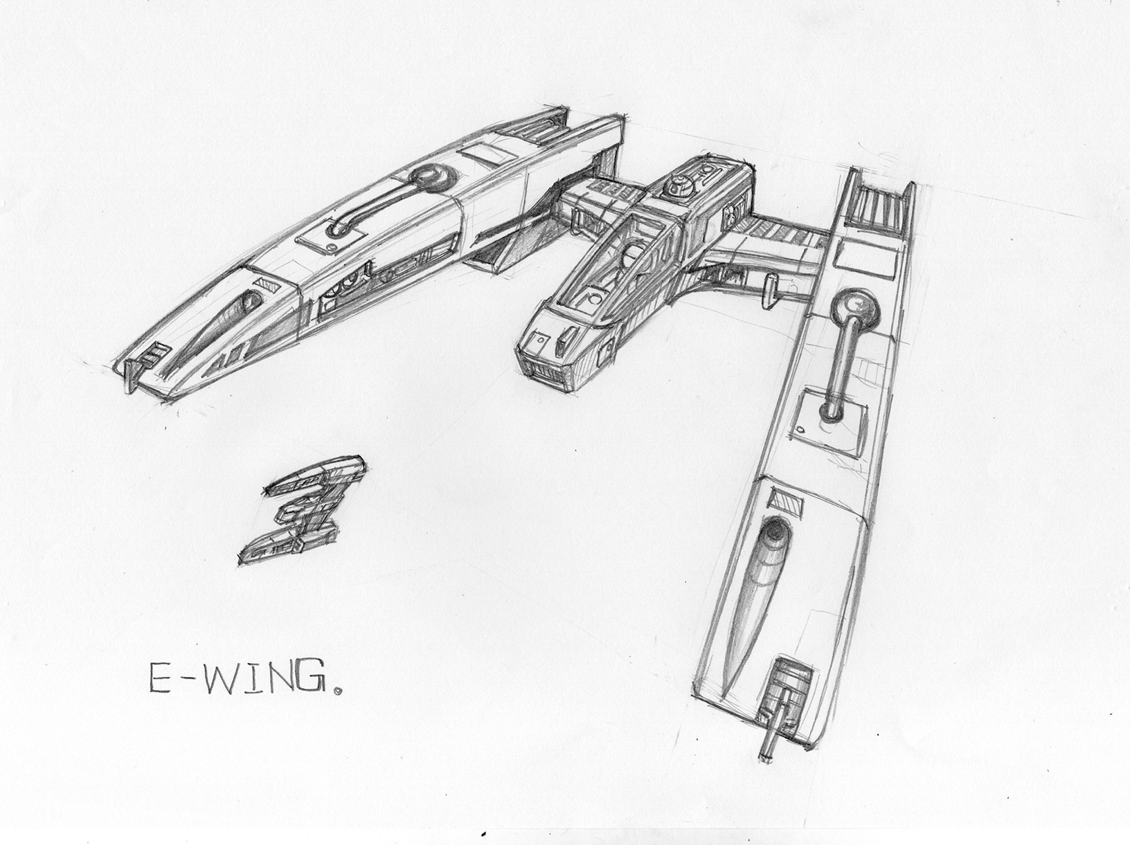 星際大戰 E-WING Easy Fighter - unicorn428的創作 - 巴哈姆特