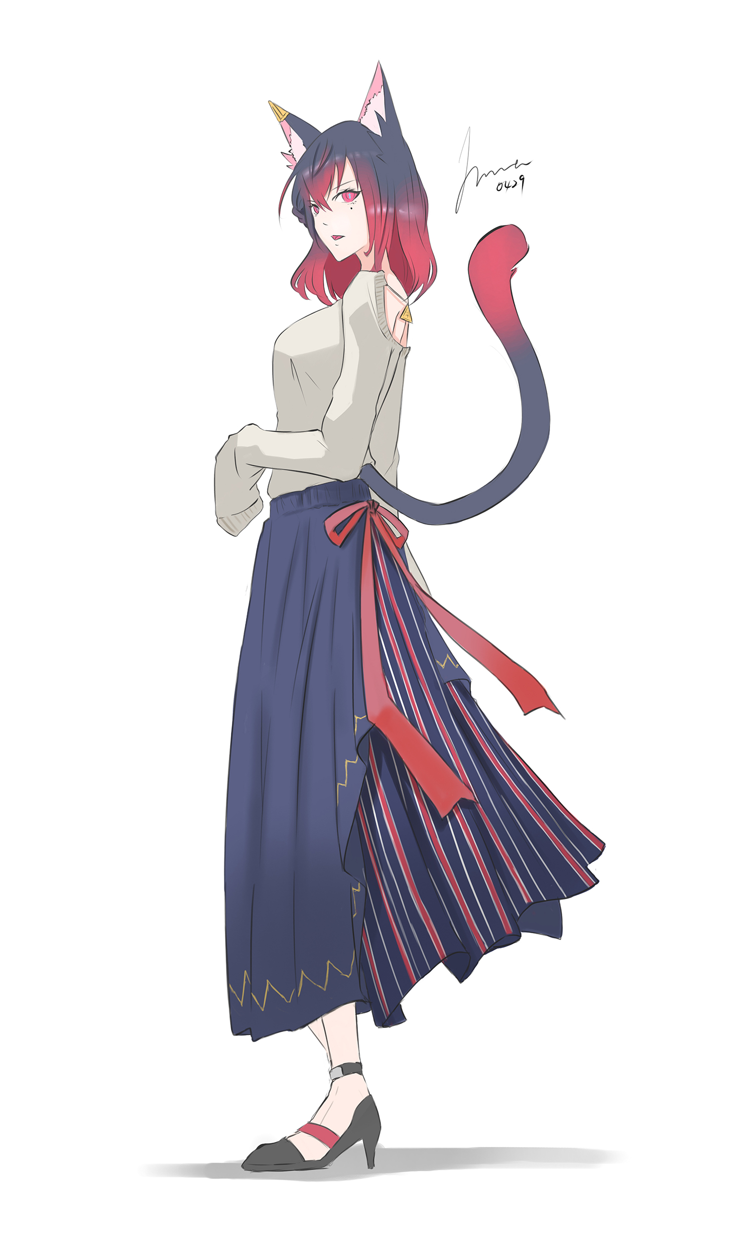 【台灣Vtuber】【夜見愛夢】【紫羅蘭永恆花園裙子】 - imx192026的創作 - 巴哈姆特