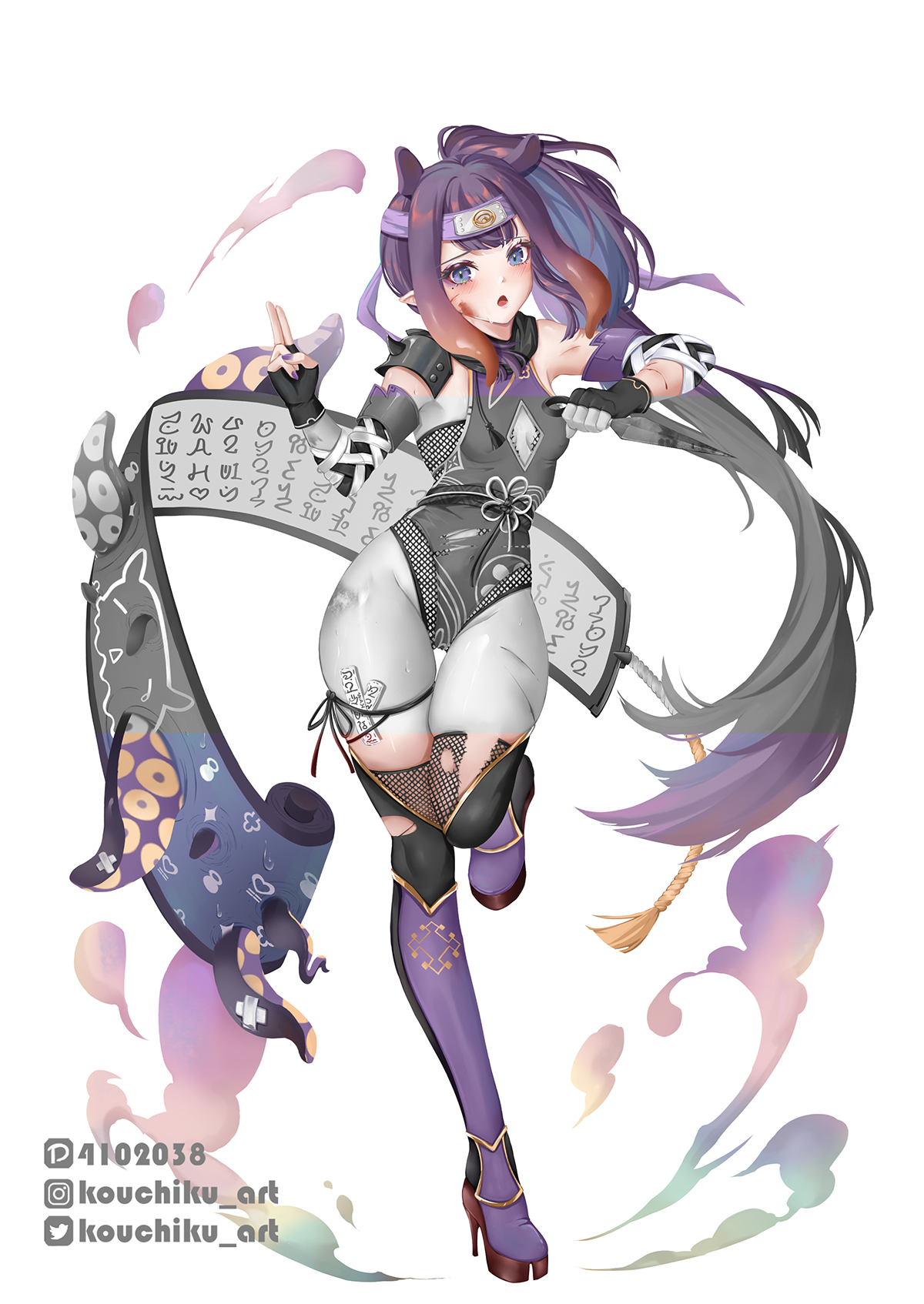 [達人專欄] 【FF41】本子圖透/通靈之術女密忍INA - slower8304的創作 - 巴哈姆特