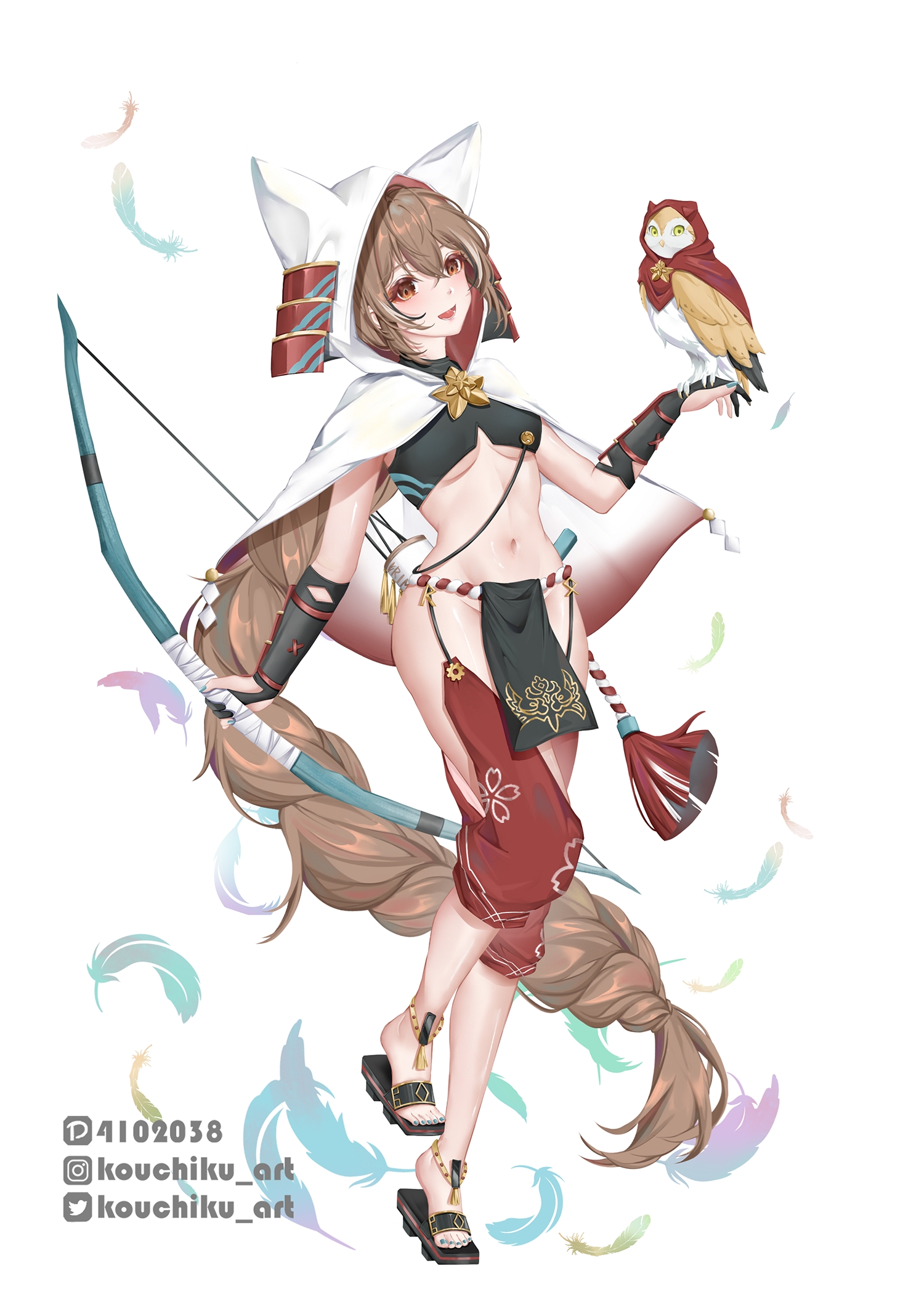 [達人專欄] 【FF41】本子圖透6/馴鷹箭手Mumei - slower8304的創作 - 巴哈姆特