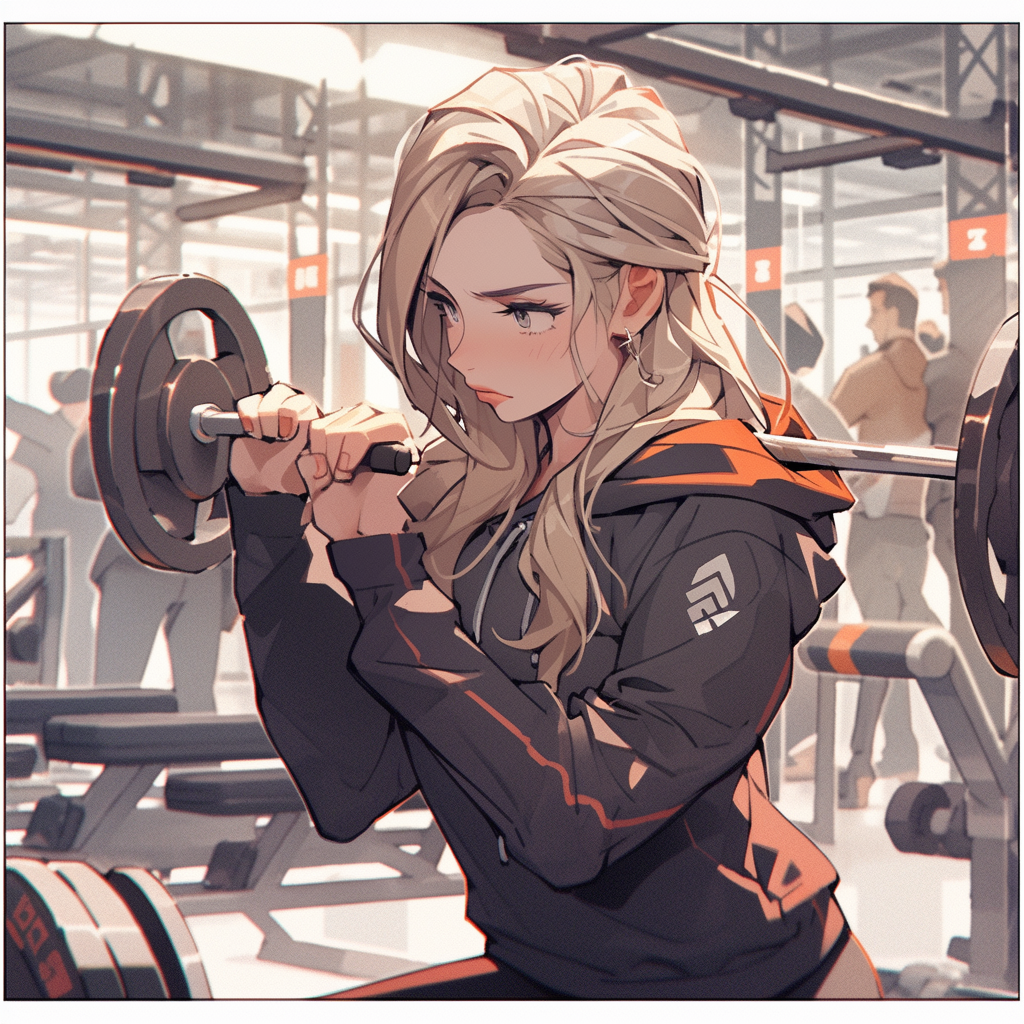 [AI] 健身房的妹子 - niravaabhas的創作 - 巴哈姆特