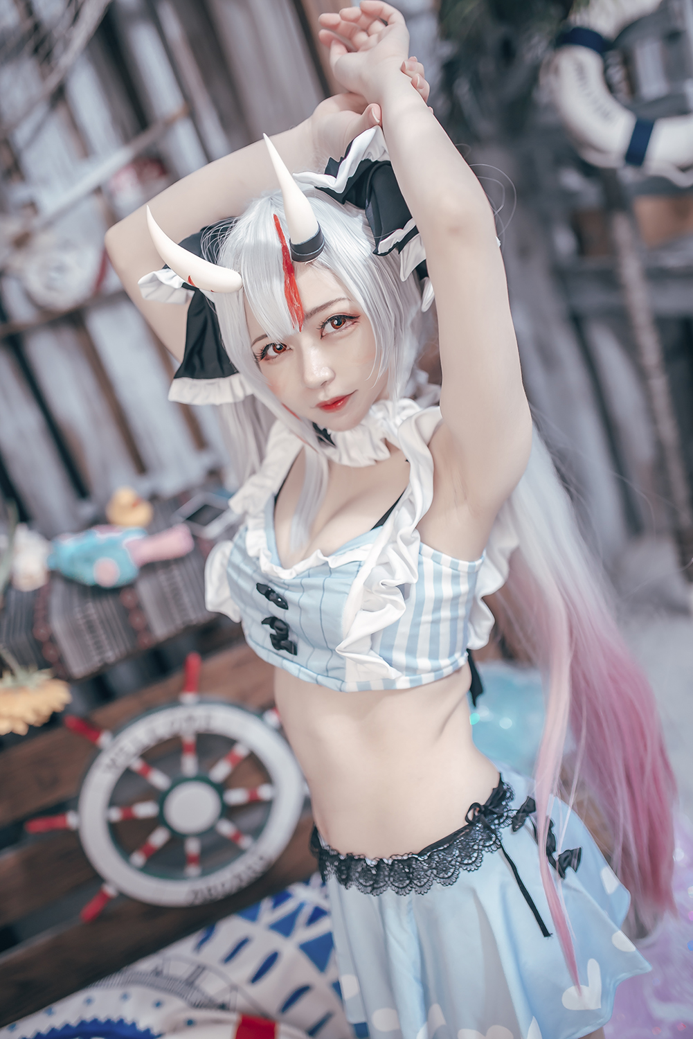 舞MAI【Hololive】百鬼綾目 - 首本cosplay寫真集 FF41場前通販 Part3 - maimeow的創作 - 巴哈姆特