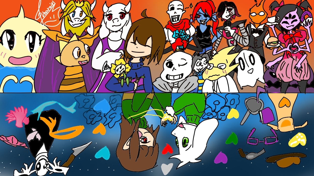 Undertale8周年 - fhara的創作 - 巴哈姆特