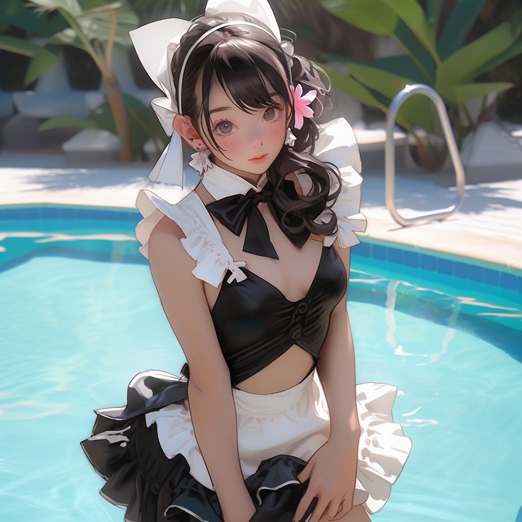 [AI] 女僕又來啦 - niravaabhas的創作 - 巴哈姆特