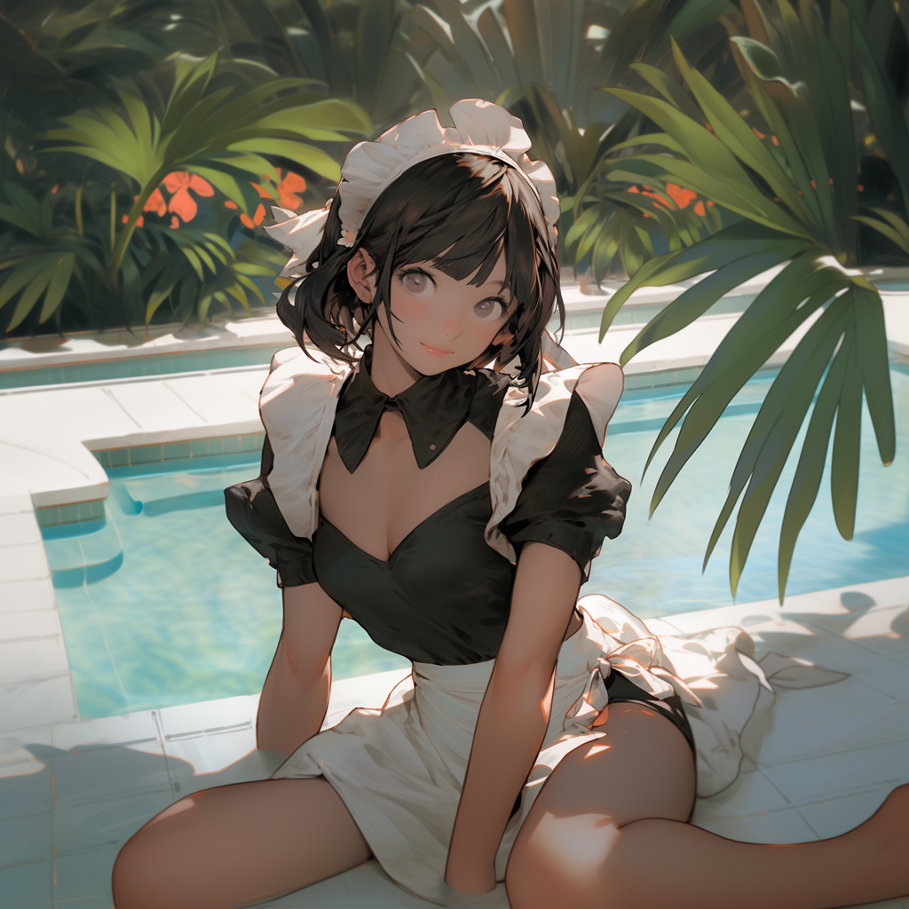 [AI] 女僕又來啦 - niravaabhas的創作 - 巴哈姆特