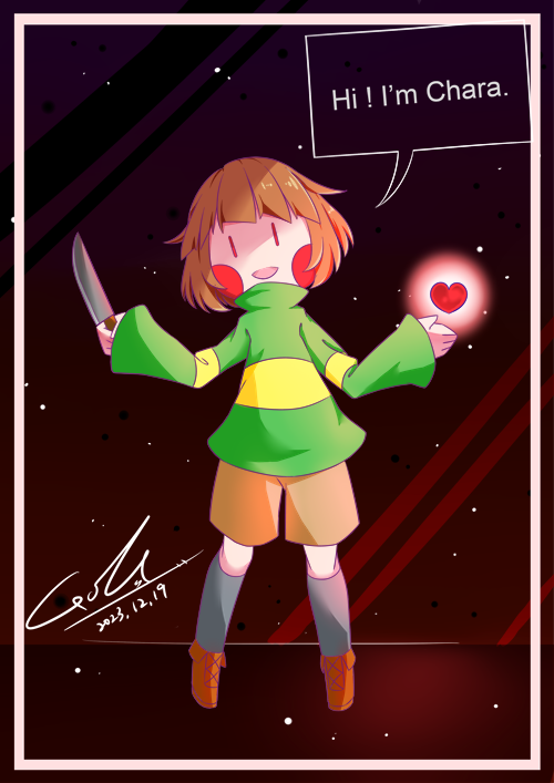 20231219 UT-Chara - lf2753的創作 - 巴哈姆特