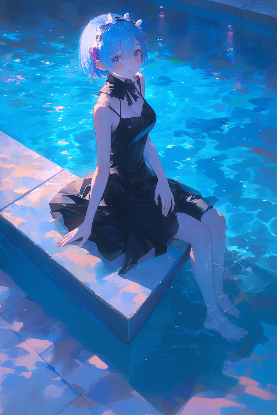 [AI] 雷姆 - niravaabhas的創作 - 巴哈姆特