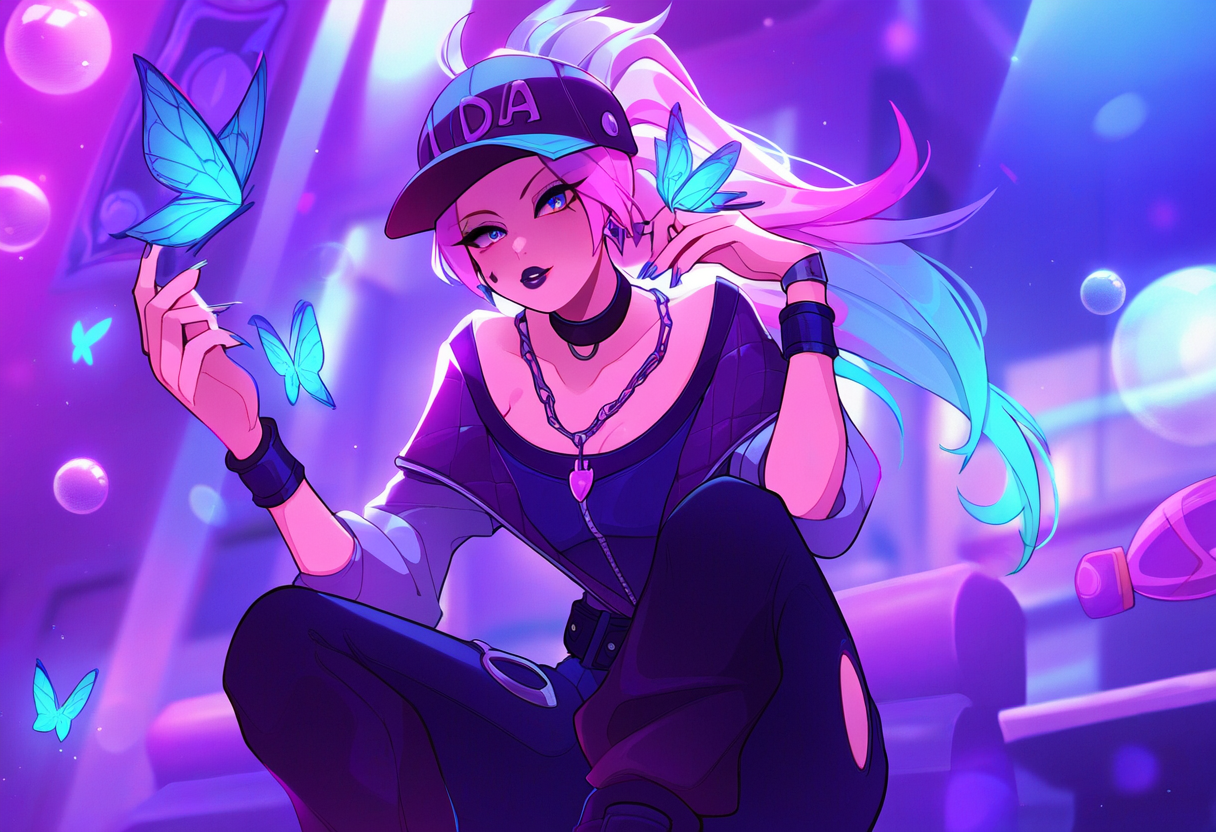 AICG (KDA)珍娜 Janna - n97050011的創作 - 巴哈姆特