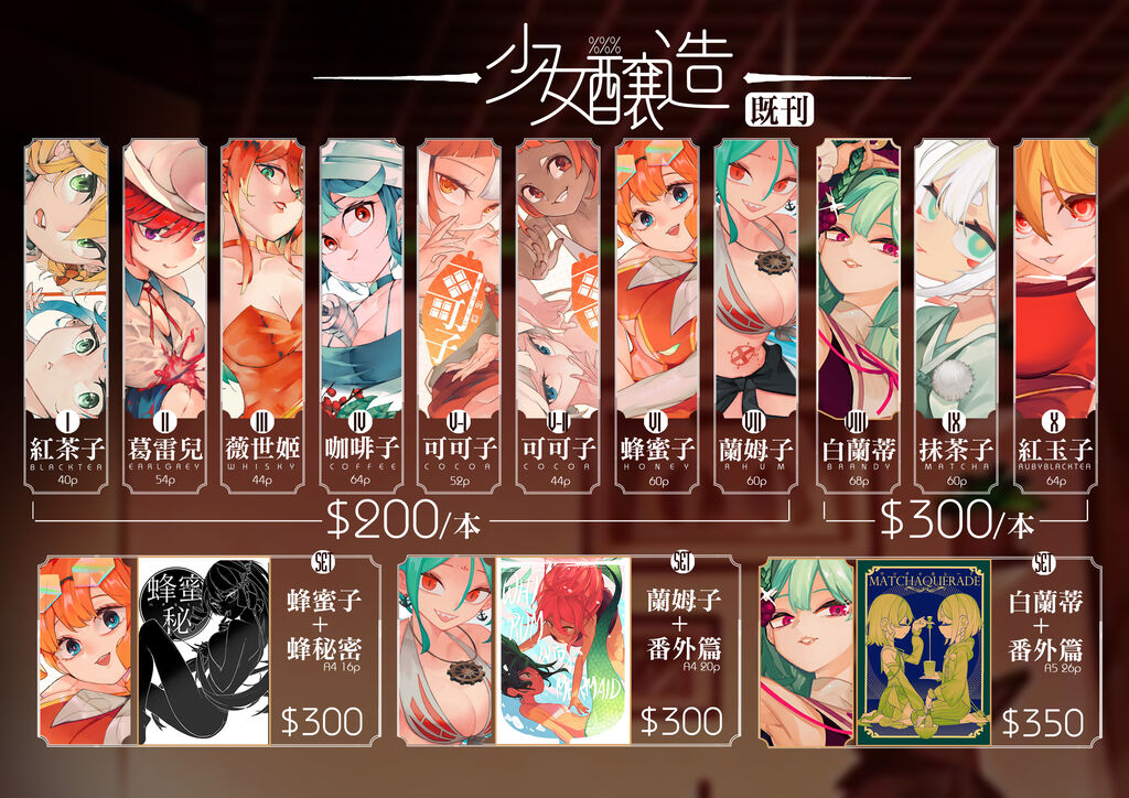 【PF40攤位資訊 MENU】 - darkcrow6027的創作 - 巴哈姆特