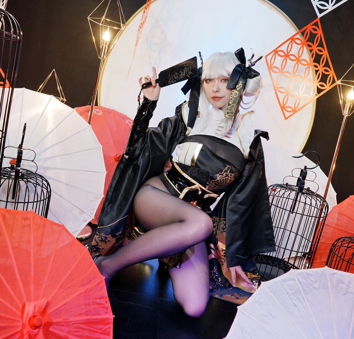 妮姬 白兔(*ˊᵕˋ) 和服 Cosplay - smp030的創作 - 巴哈姆特