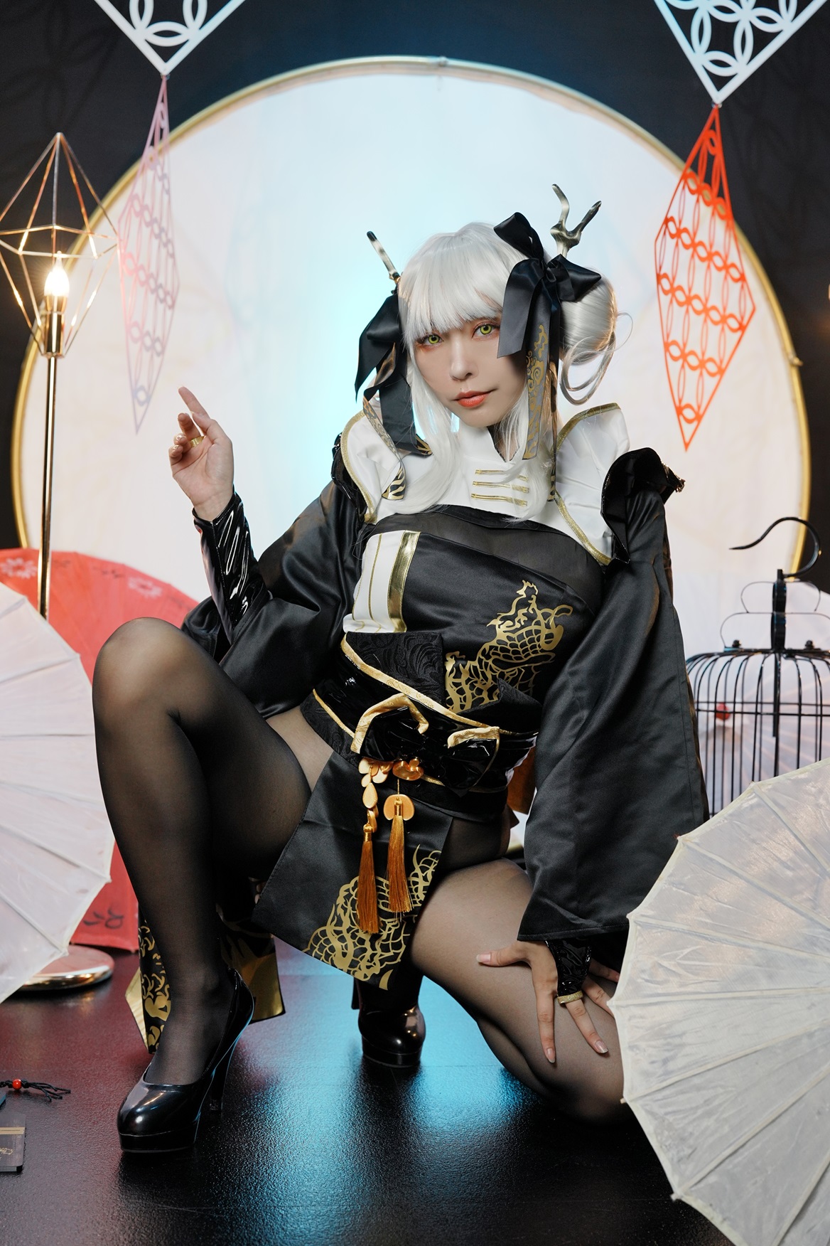 妮姬 白兔(*ˊᵕˋ) 和服 Cosplay - smp030的創作 - 巴哈姆特