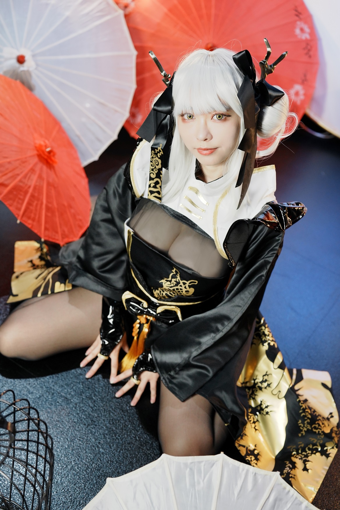 妮姬 白兔(*ˊᵕˋ) 和服 Cosplay - smp030的創作 - 巴哈姆特