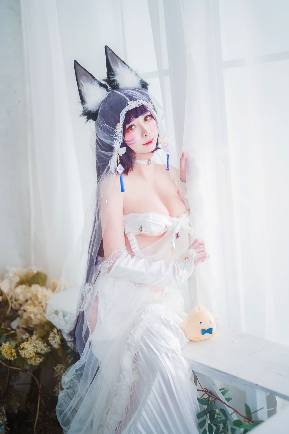 [達人專欄] 碧藍航線 - 武藏_紫藤花的無瑕心意 - kaede1021的創作 - 巴哈姆特