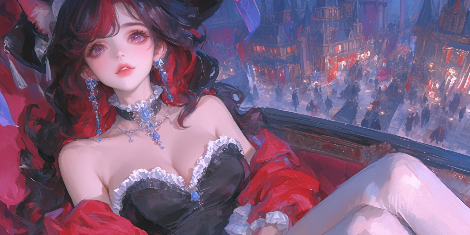 雙姝共影 - n97050011的創作 - 巴哈姆特