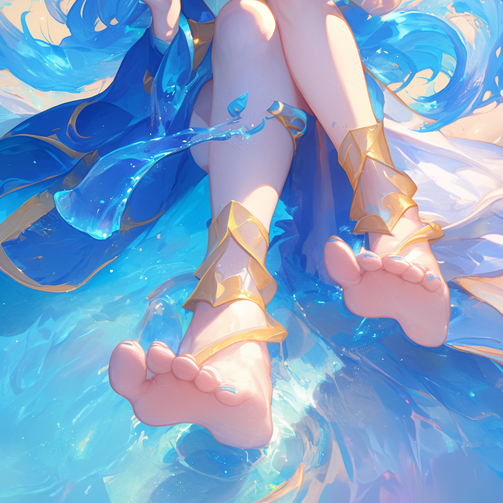 玉足仙姿 Sona - n97050011的創作 - 巴哈姆特