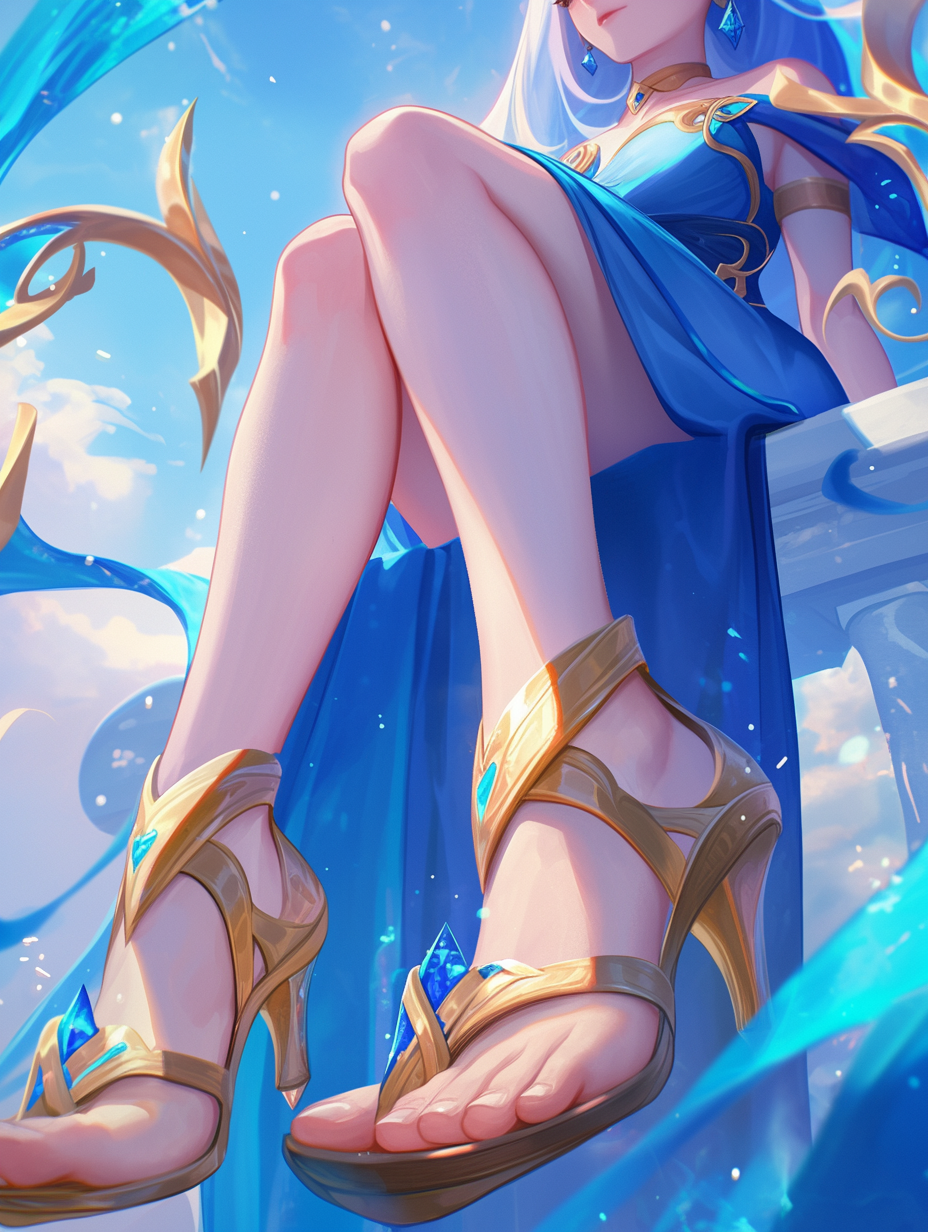 玉足仙姿 Sona - n97050011的創作 - 巴哈姆特