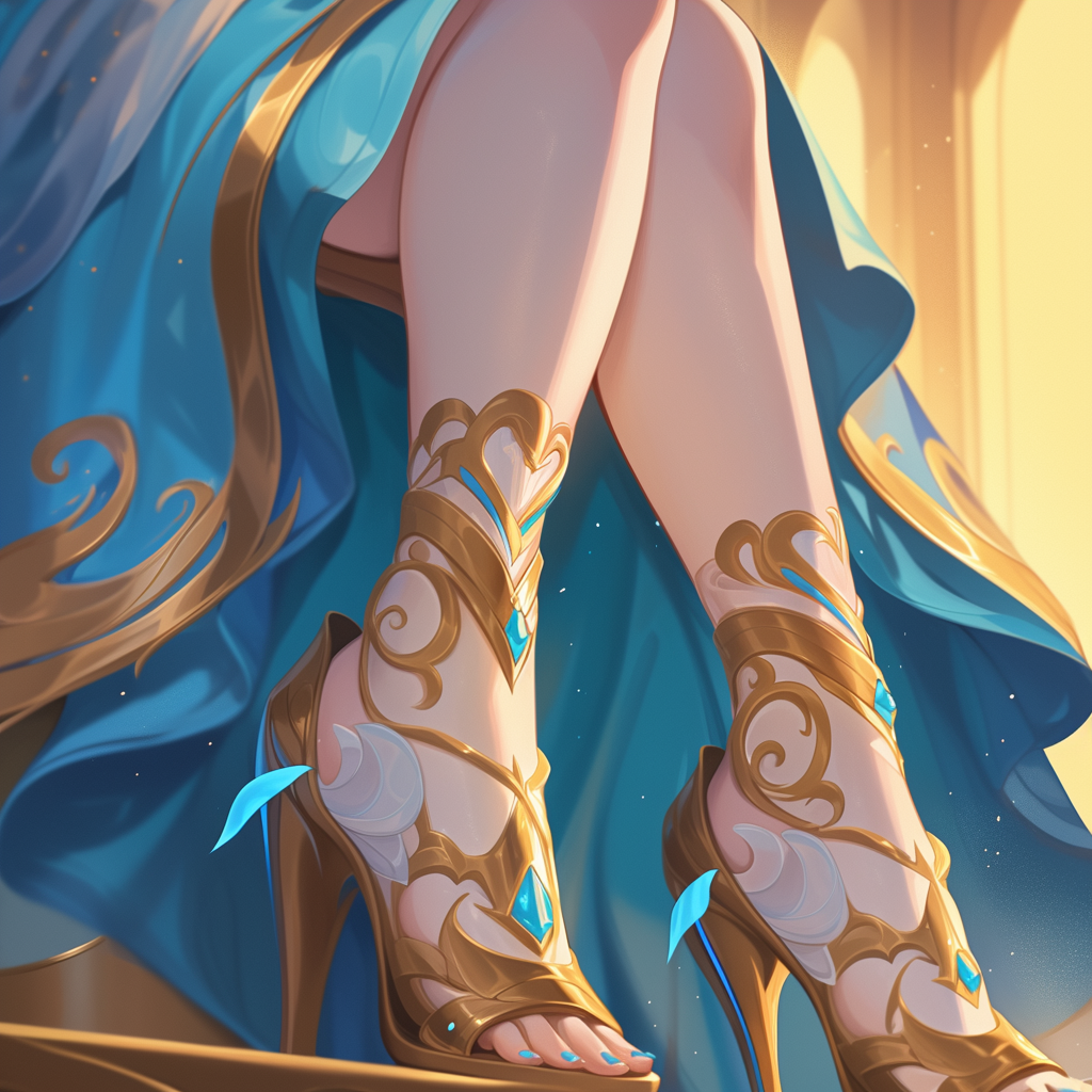 玉足仙姿 Sona - n97050011的創作 - 巴哈姆特