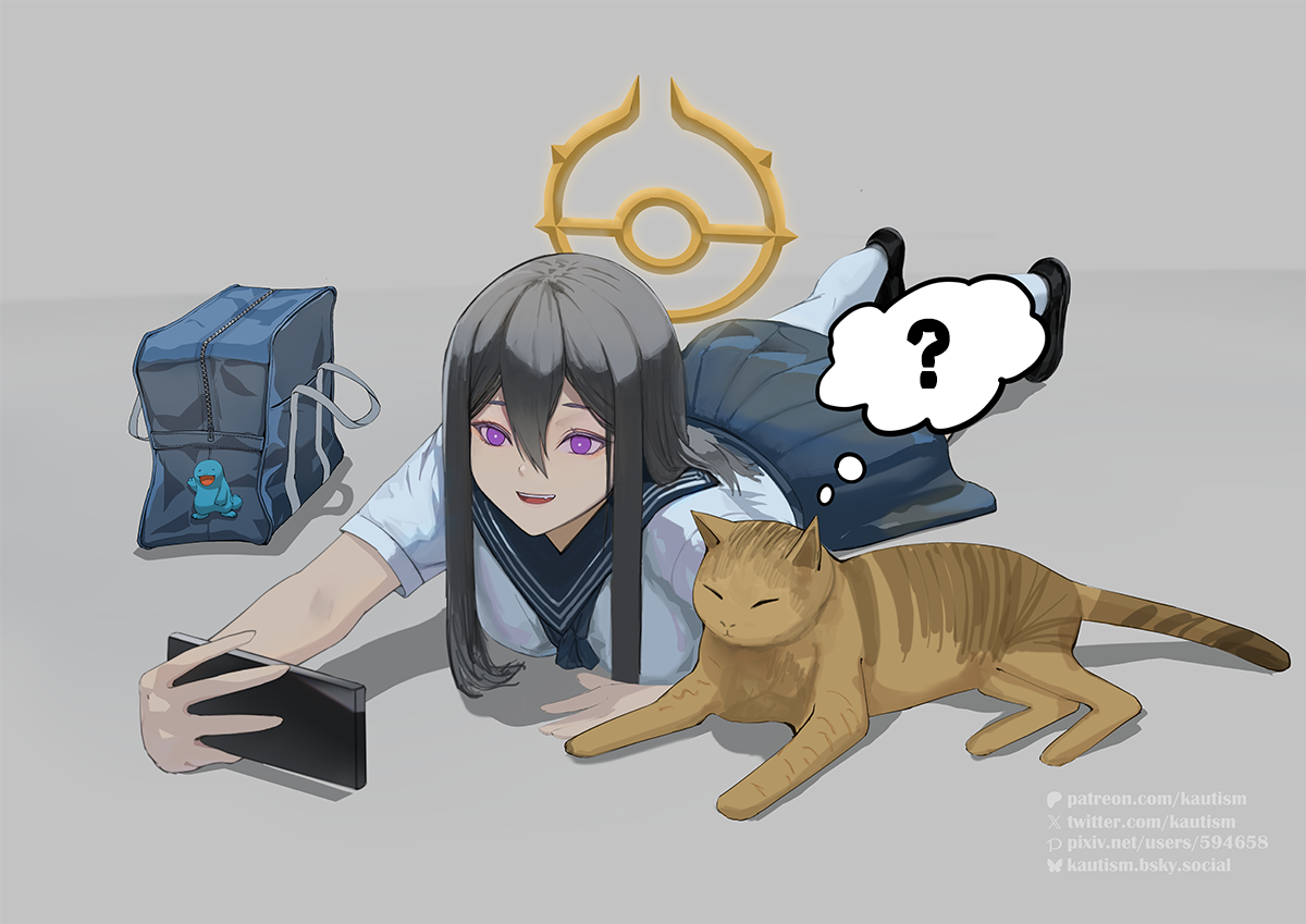 [達人專欄] サラカエル 日常 可愛的包包 - darkautism的創作 - 巴哈姆特