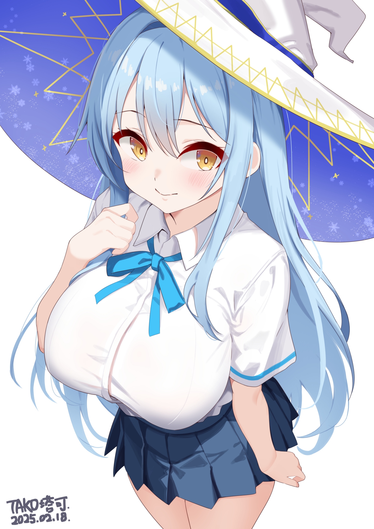 [達人專欄] 委託-藍髮少女梅林 - z29036985的創作 - 巴哈姆特