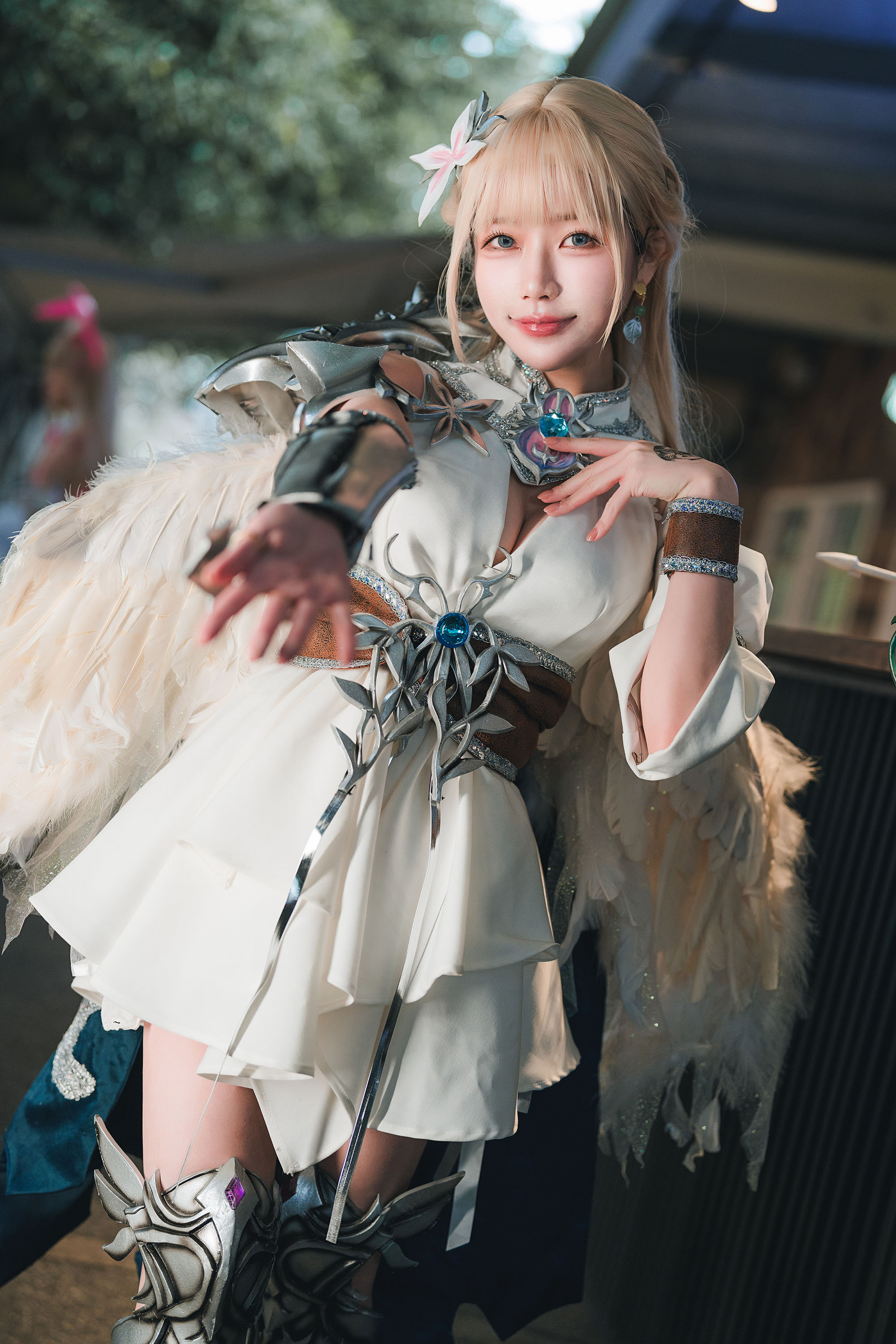 【失落的方舟】「我會守護你！」妮娜芙cosplay - FF44場照 - maimeow的創作 - 巴哈姆特