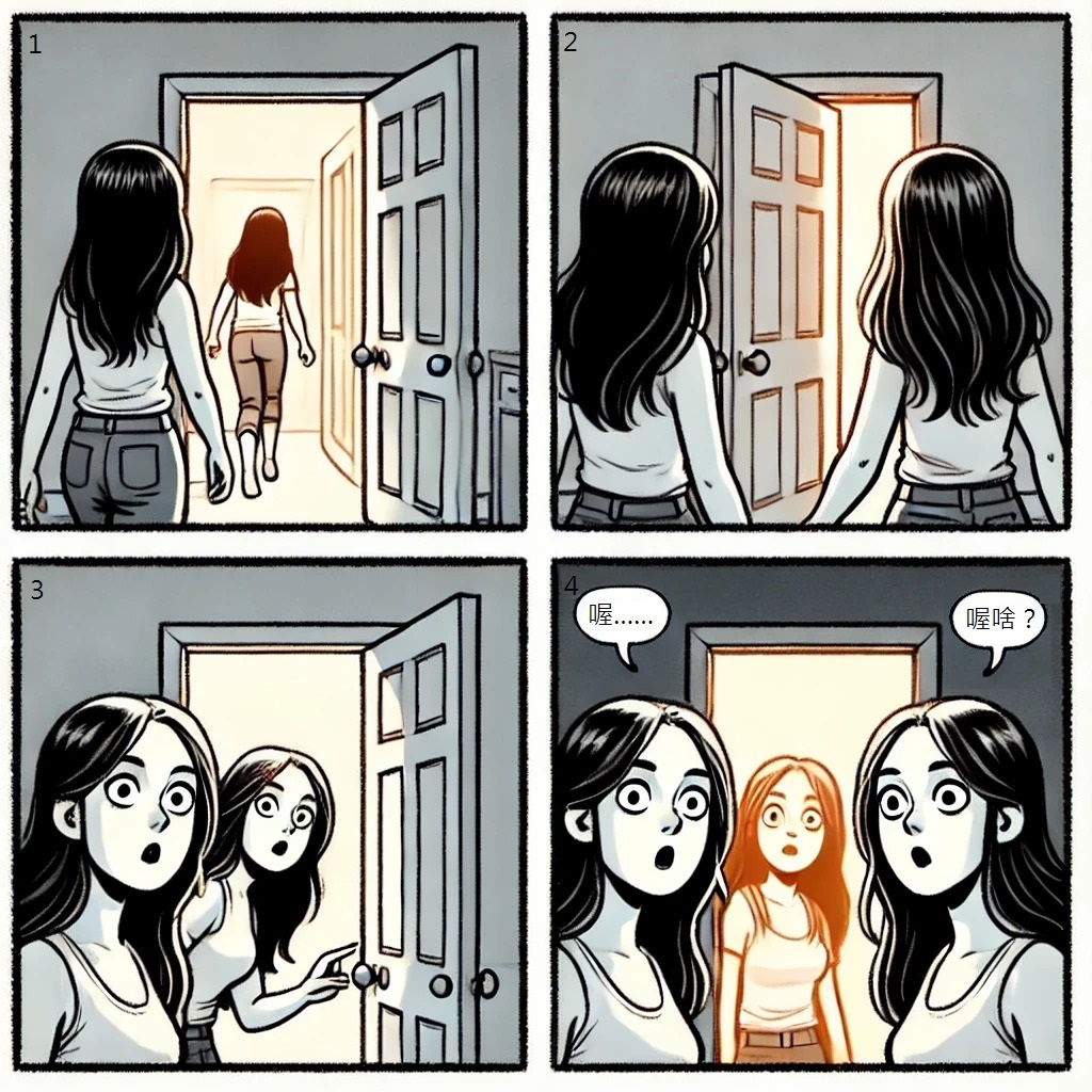 用AI畫個四格漫畫 - creamcoffee的創作 - 巴哈姆特