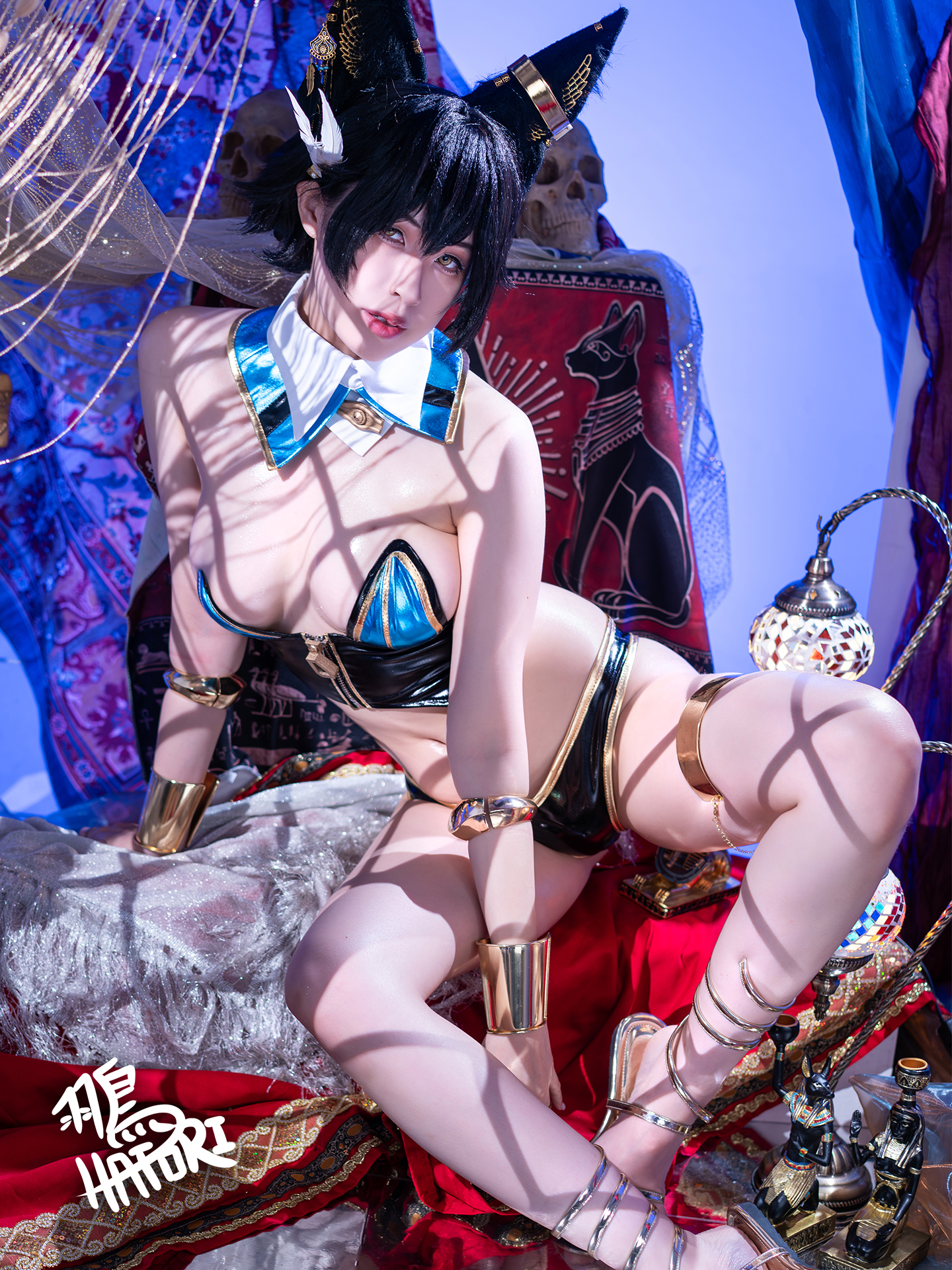 [達人專欄] PF42 新刊《 原創系列 》- 埃及夜姬 The Nocturnal Empres 內衣 - luluisgod的創作 - 巴哈姆特