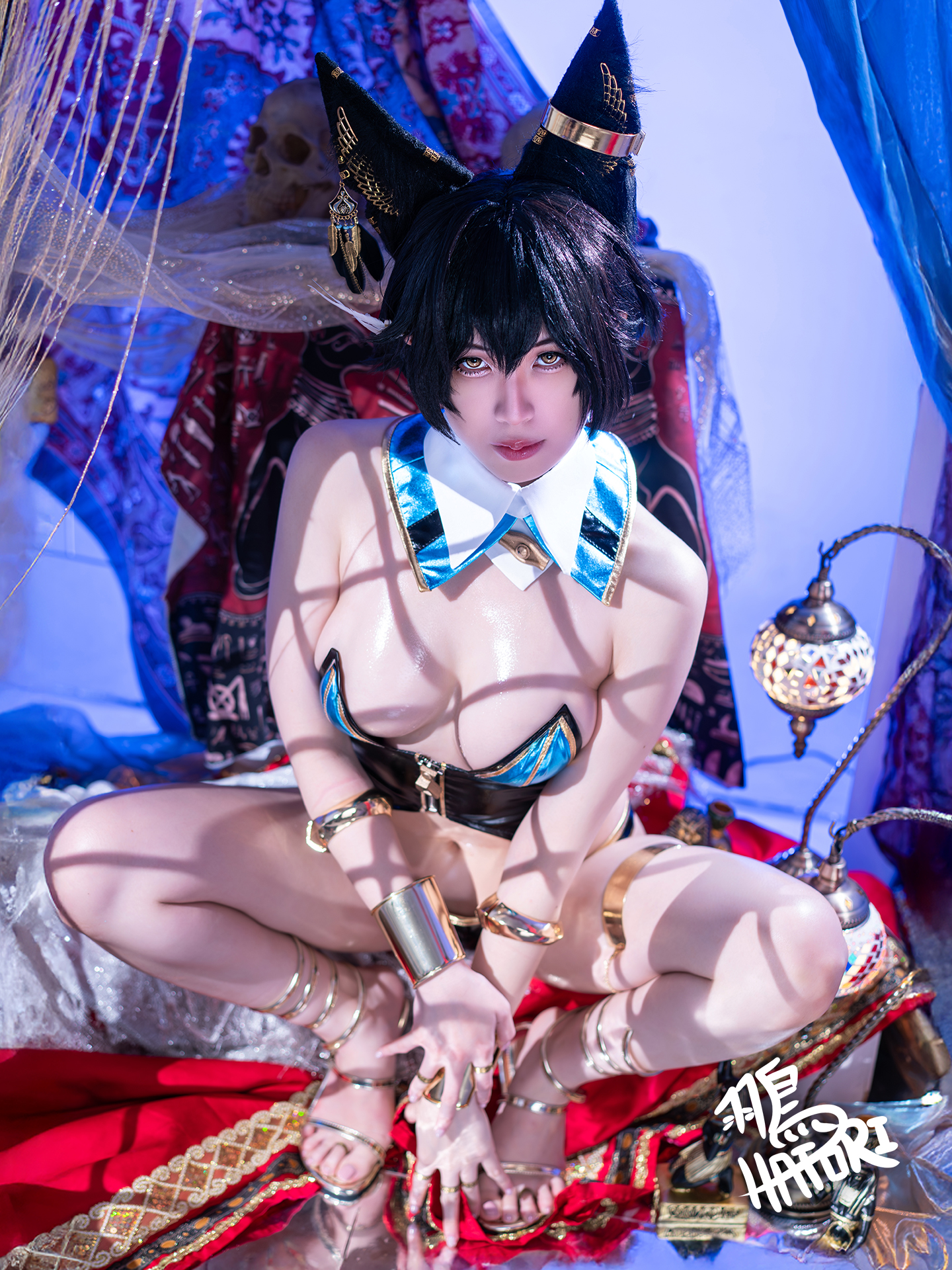 [達人專欄] PF42 新刊《 原創系列 》- 埃及夜姬 The Nocturnal Empres 內衣 - luluisgod的創作 - 巴哈姆特