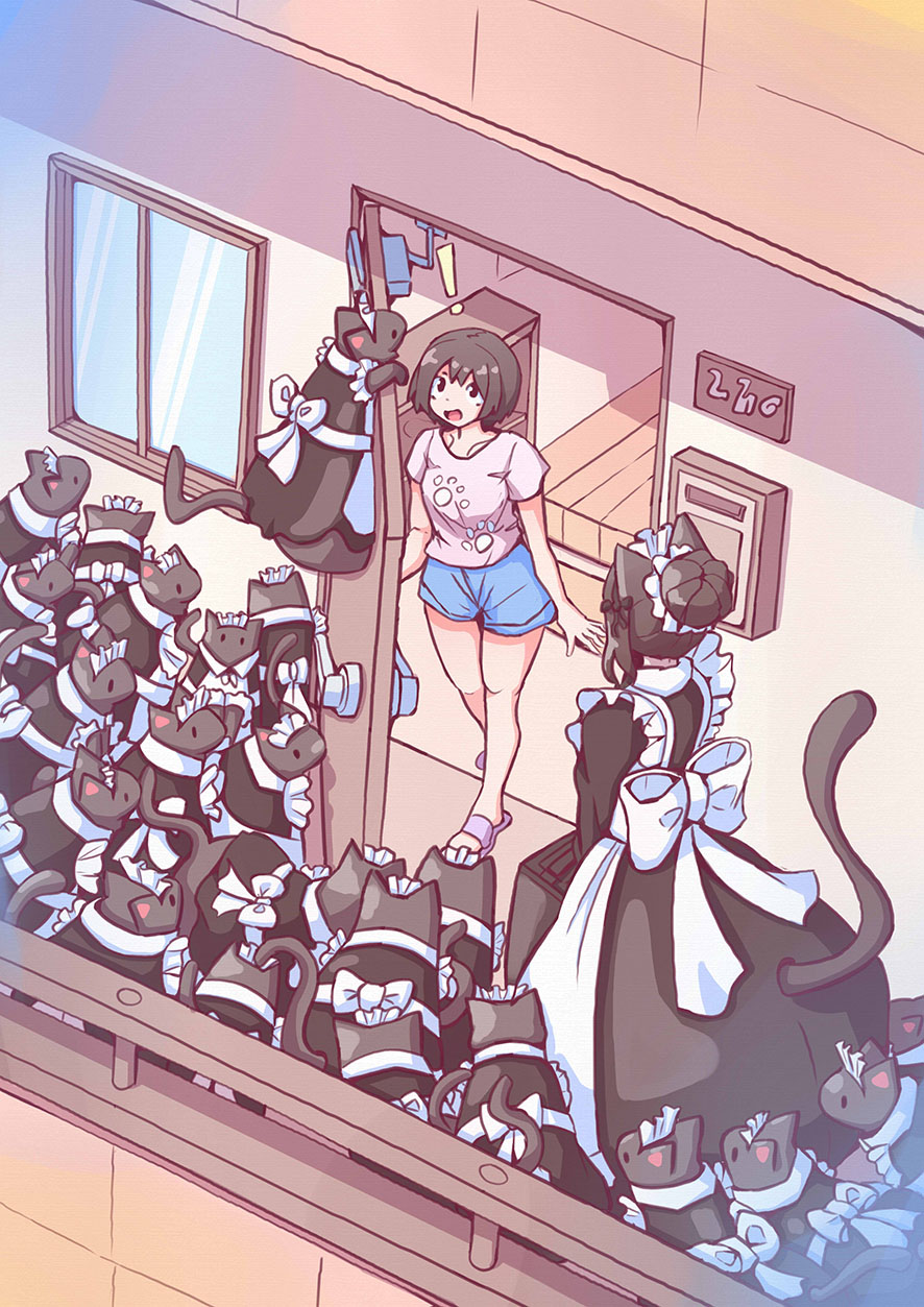 [達人專欄] 貓女僕0w0 - r00759393的創作 - 巴哈姆特