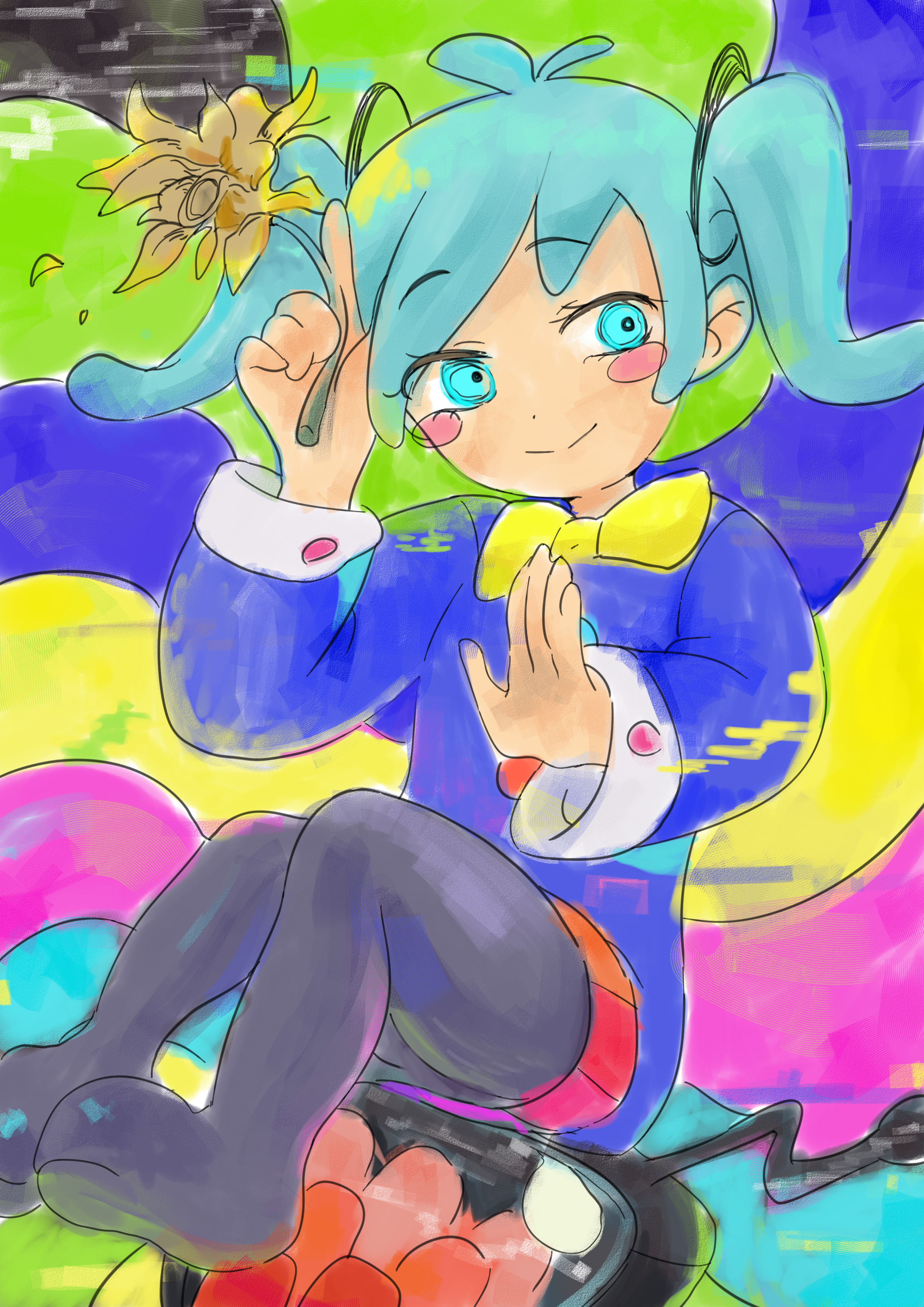 Static ft. Hatsune Miku - a3812492的創作 - 巴哈姆特