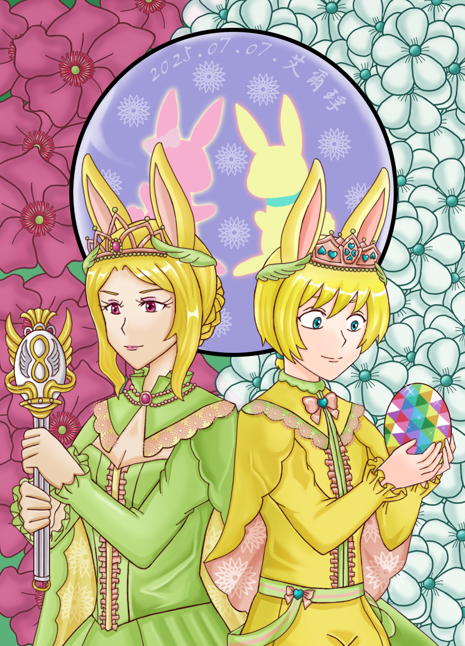 [達人專欄] 鏡閘《0707 OC生日紀念圖》 - rigoclean的創作 - 巴哈姆特