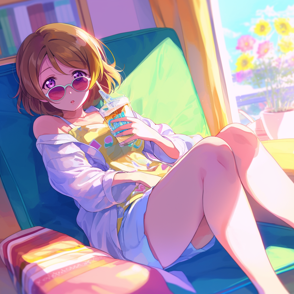 [AI] 慵懶的午後時光 - niravaabhas的創作 - 巴哈姆特