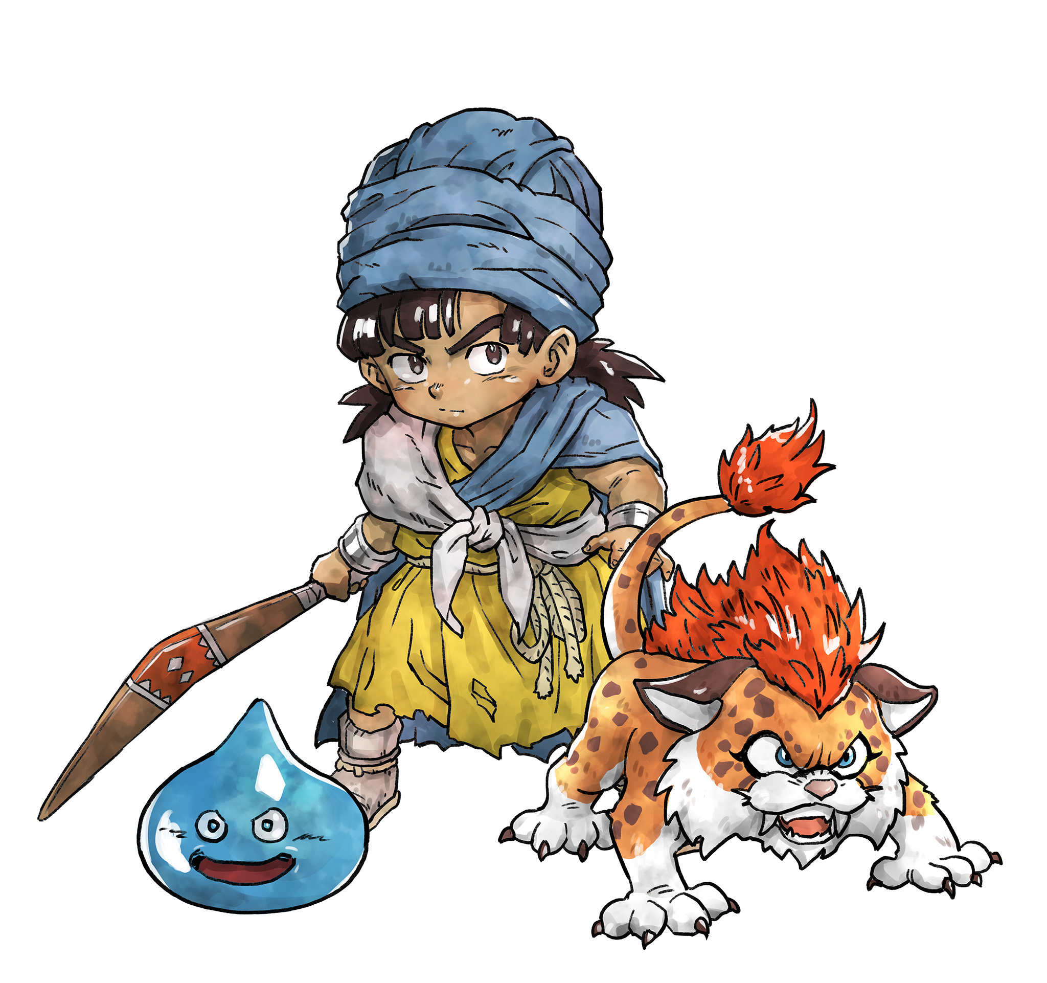 日常練習繪~DQV...彩搞練習03 殺人豹 - laintes的創作 - 巴哈姆特