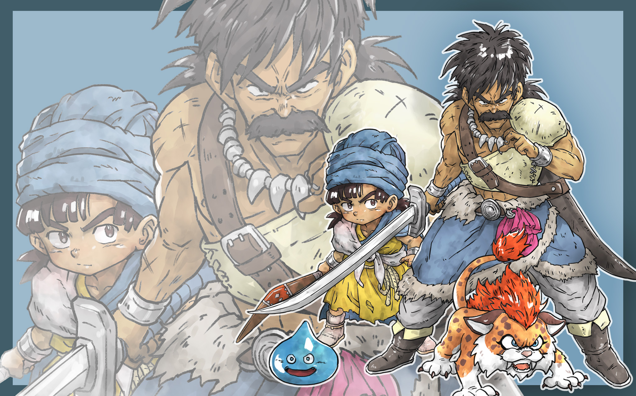 日常練習繪~DQV...彩搞練習03 殺人豹 - laintes的創作 - 巴哈姆特