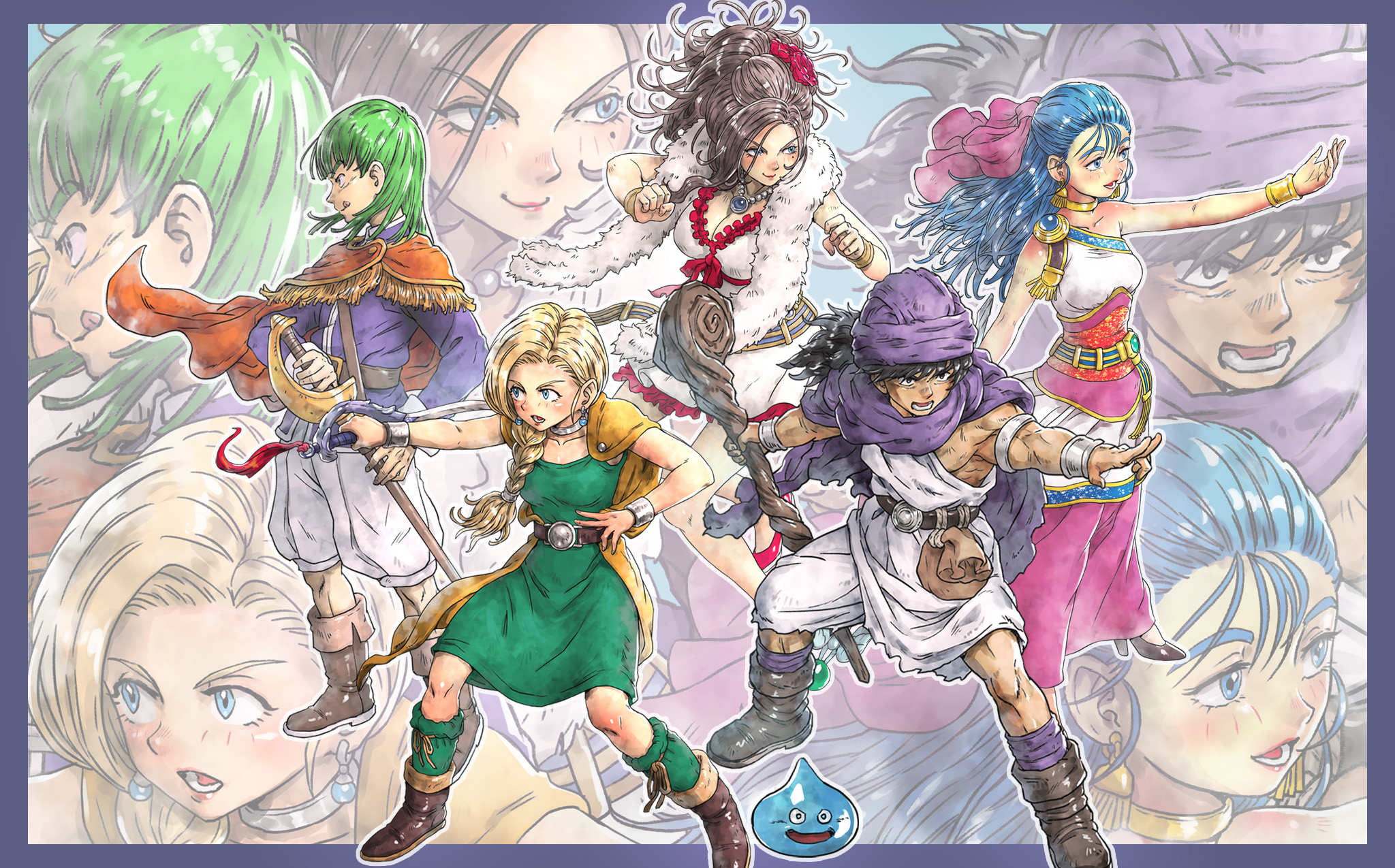 [達人專欄] 日常練習繪~DQV...彩搞練習13 - laintes的創作 - 巴哈姆特