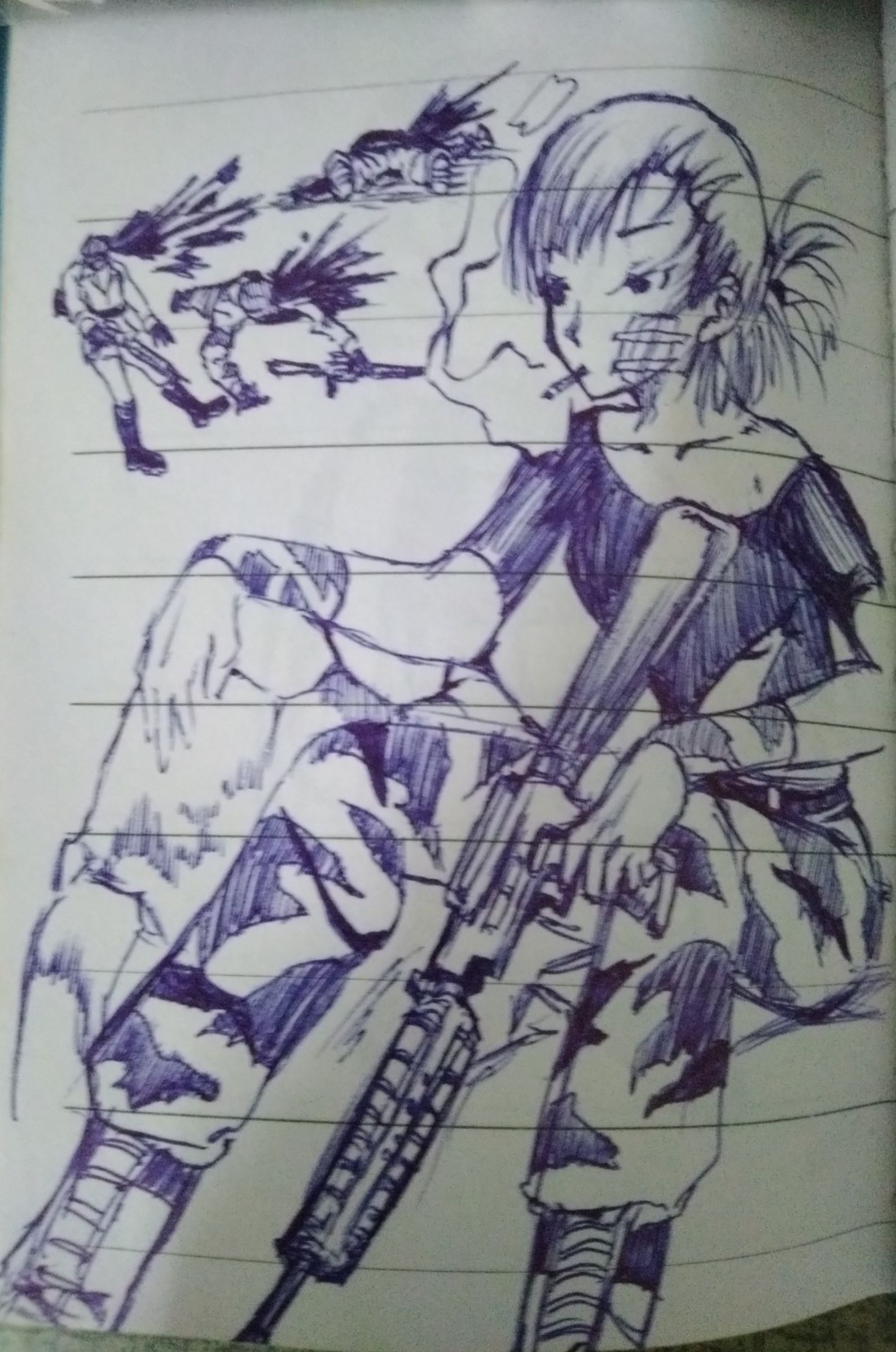 以前軍中的塗鴉（02） - ash62646的創作 - 巴哈姆特