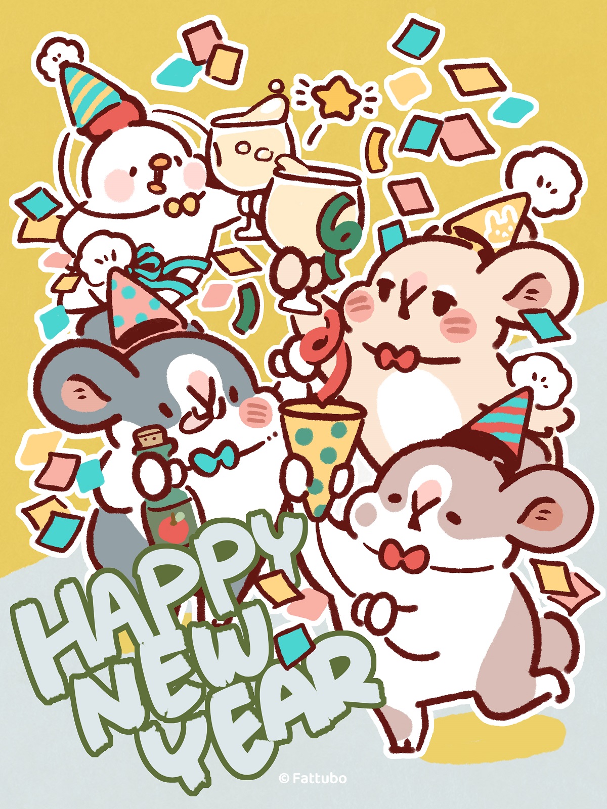 [達人專欄] 2026 Happy New Year! - b0409200200的創作 - 巴哈姆特