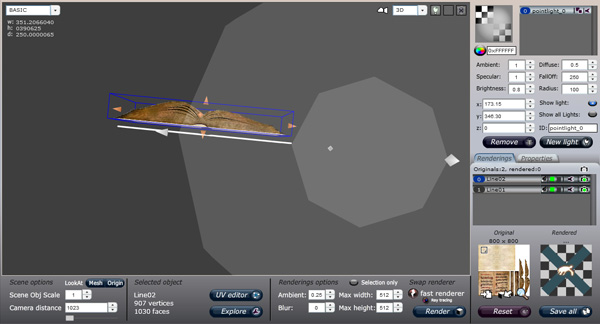 Away3D入門心得（3）PreFab滙出滙入3D模型 - samsarayg的創作 - 巴哈姆特