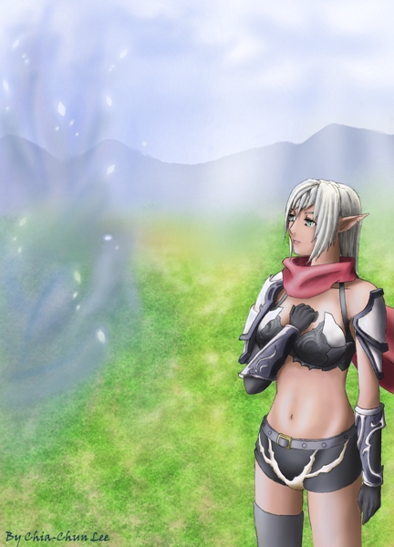 黑暗妖精 - cloudlee的創作 - 巴哈姆特